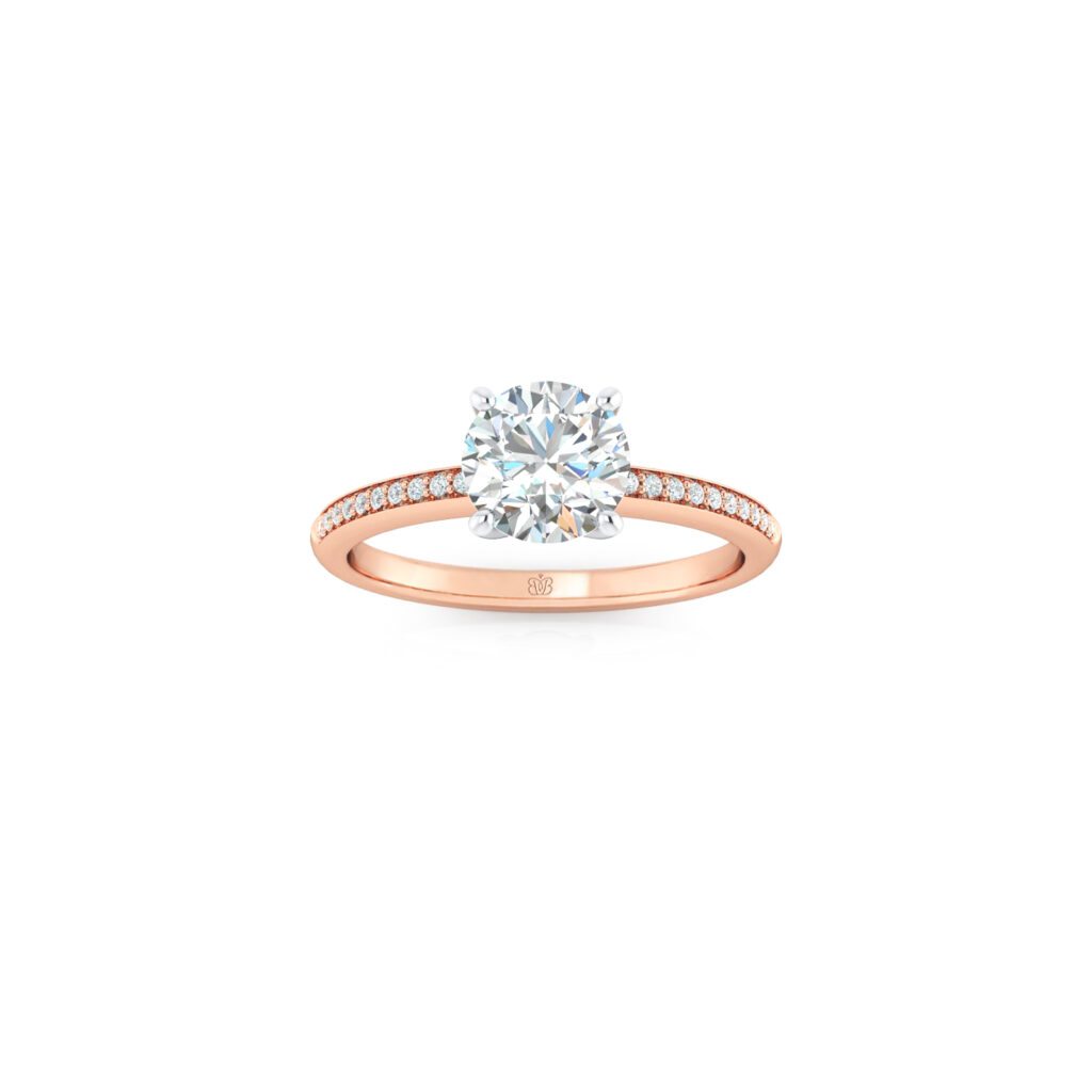 Outstanding Angel Engagement Ring - BB Designer Jewellers