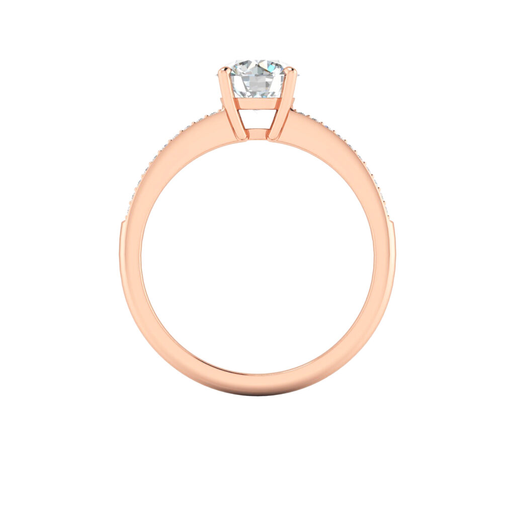 Outstanding Angel Engagement Ring - BB Designer Jewellers